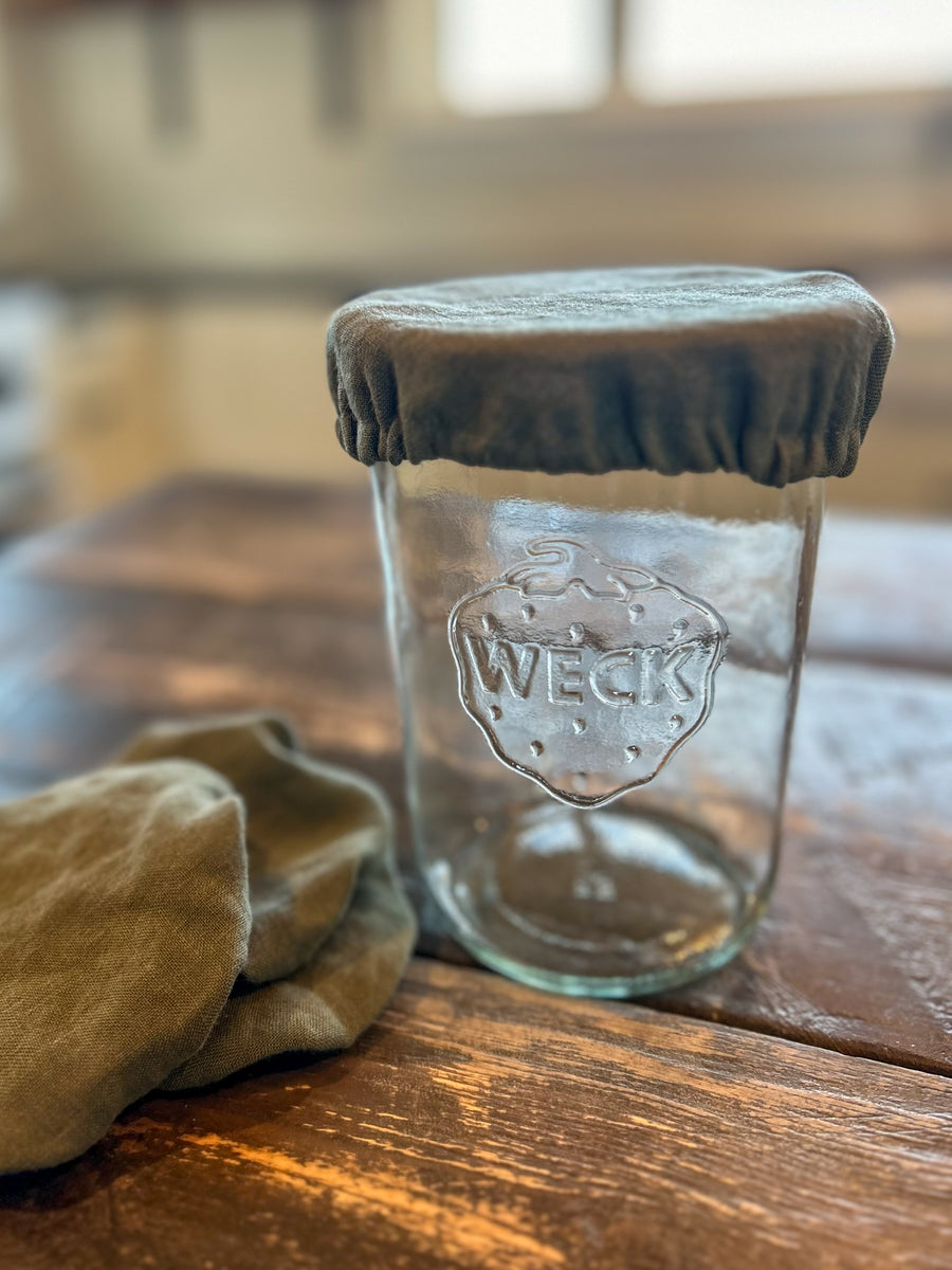 Organic Linen Jar Cover – Ciardullo Ranch